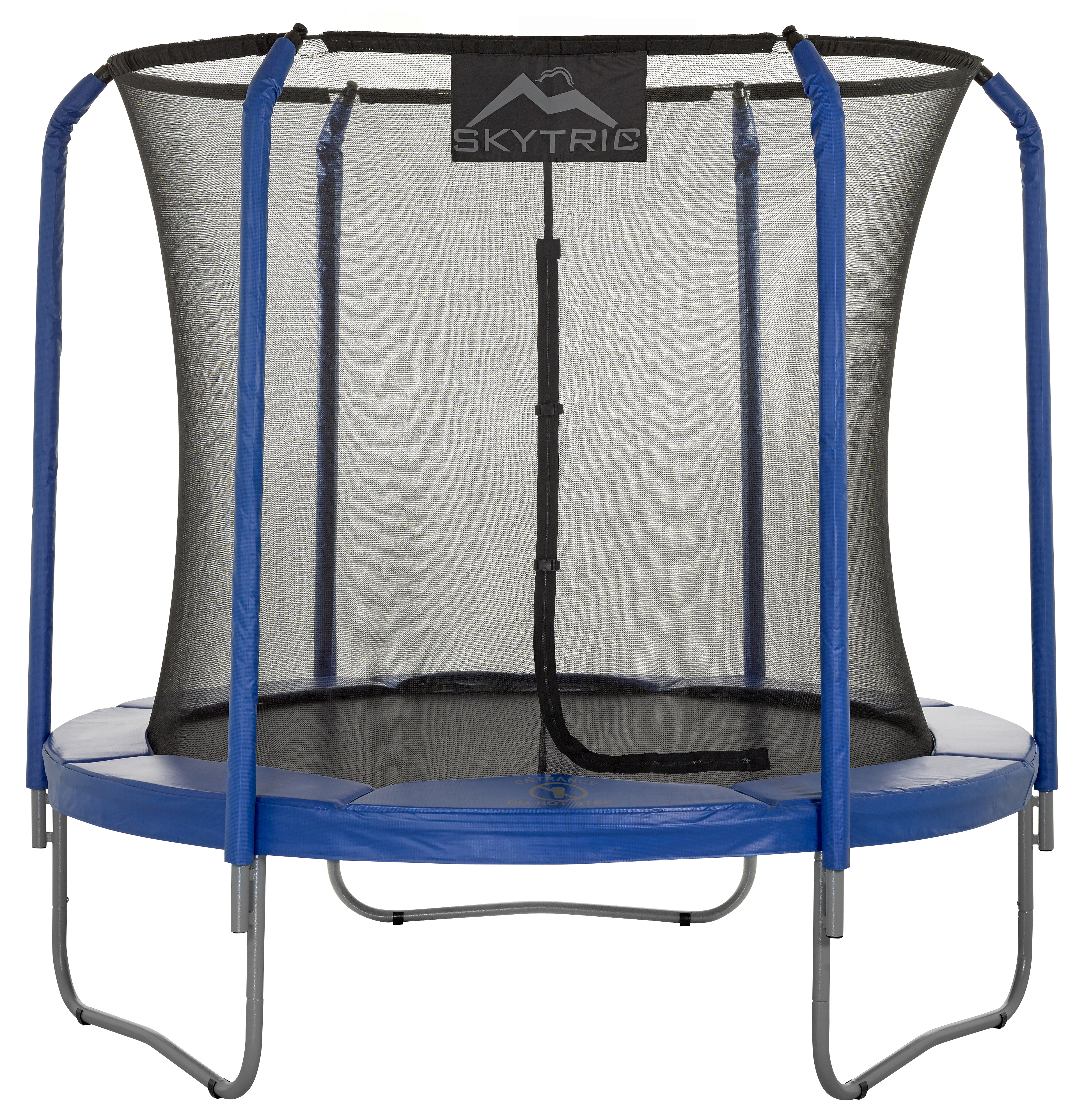 Upper Bounce Round Trampoline Set with Safety Enclosure System | Bass ...